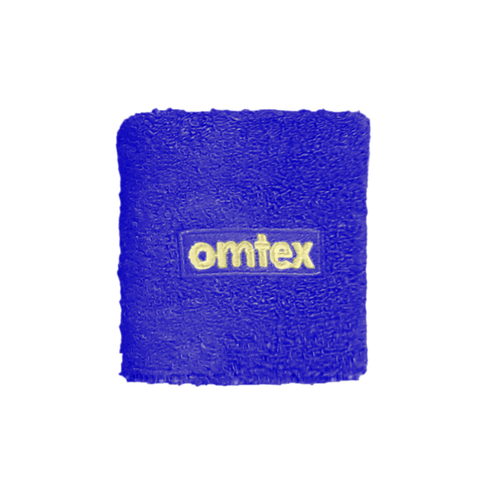 Omtex Wrist Sweat Band Royal Blue (3 inch) – Omtex Sports